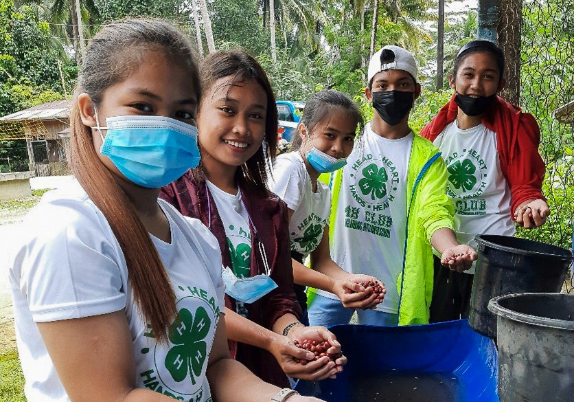 300 Filipino Youth Form 4H Club With USDA And Local Support ACDI VOCA 300 Filipino Youth Form 4H Club With USDA And Local Support ACDI VOCA